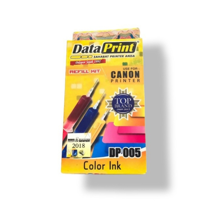 Jual Tinta Refill Data Print CANON 005C Original DataPrint | Shopee ...