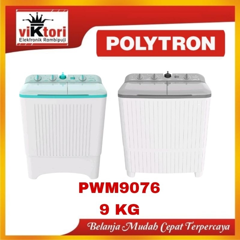 Jual MESIN CUCI POLYTRON PWM9076 / MESIN CUCI POLYTRON 9 KG / MESIN ...