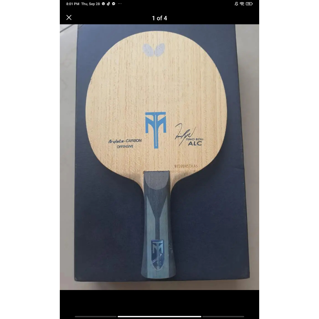 Jual Blade atau kayu Butterfly Timo Boll ALC FL | Shopee Indonesia
