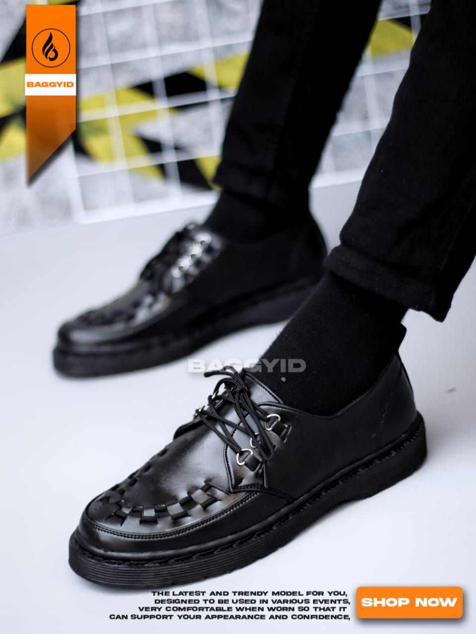 Jual Sepatu Docmart Formal Pantofel Kerja Hitam Pria | Shopee Indonesia