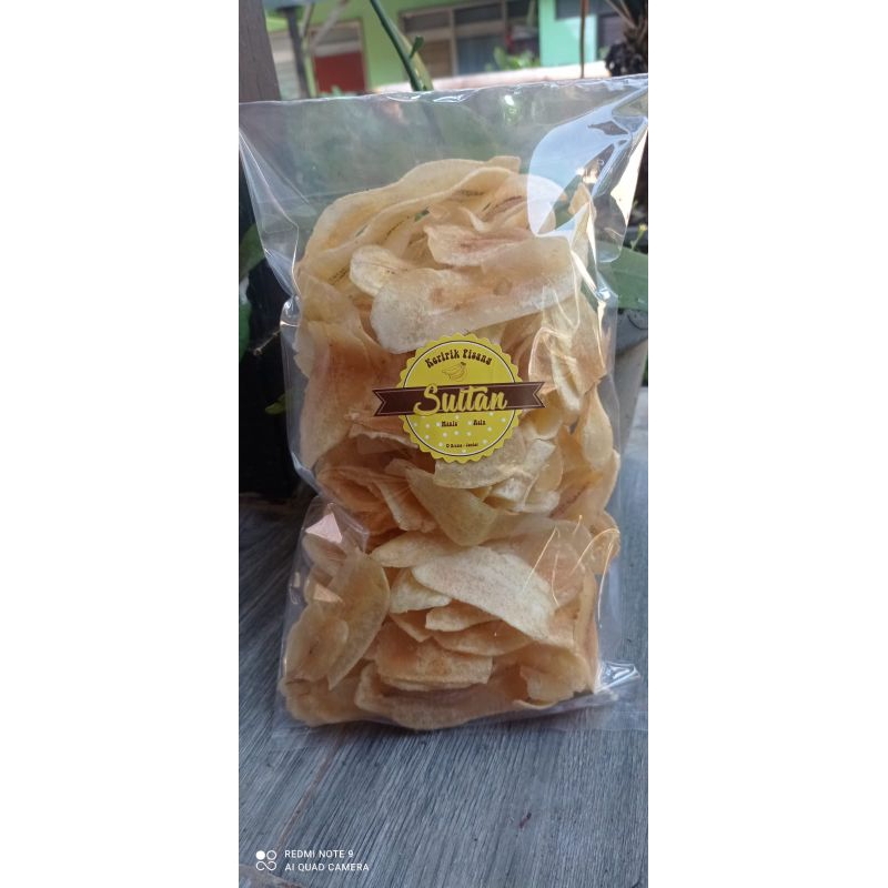 Jual Keripik Pisang / Cemilan enak / Keripik Sultan Jember | Shopee ...