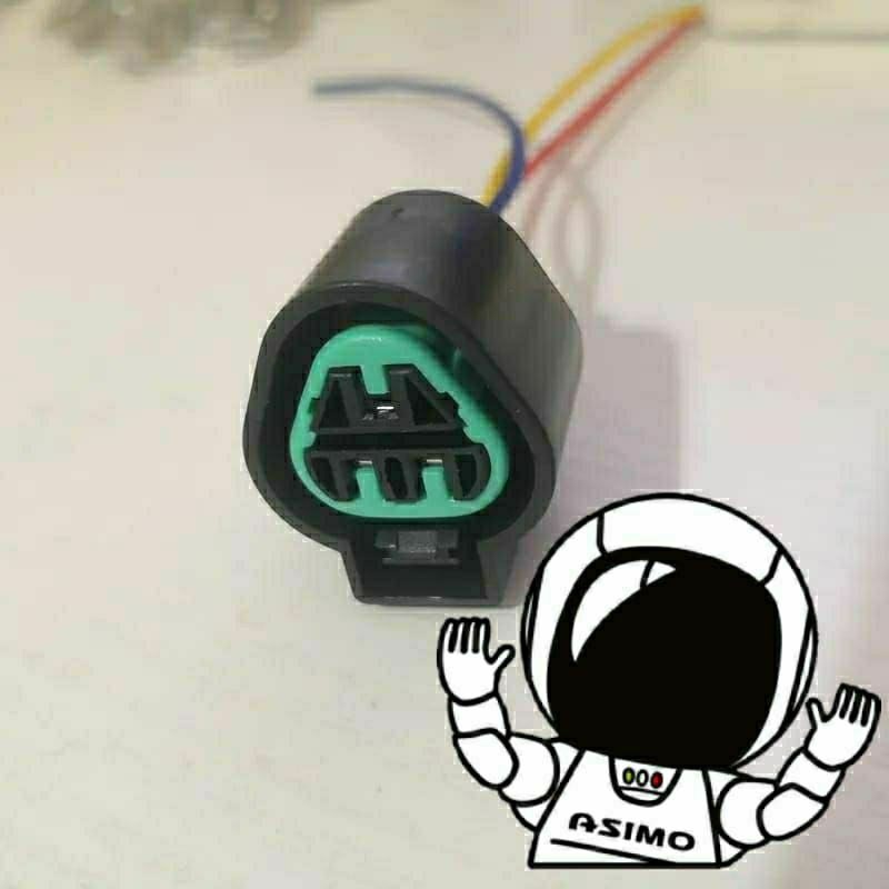 Jual Soket sensor TPS ABS pin 3 original mitsubishi lancer 4 galant ...