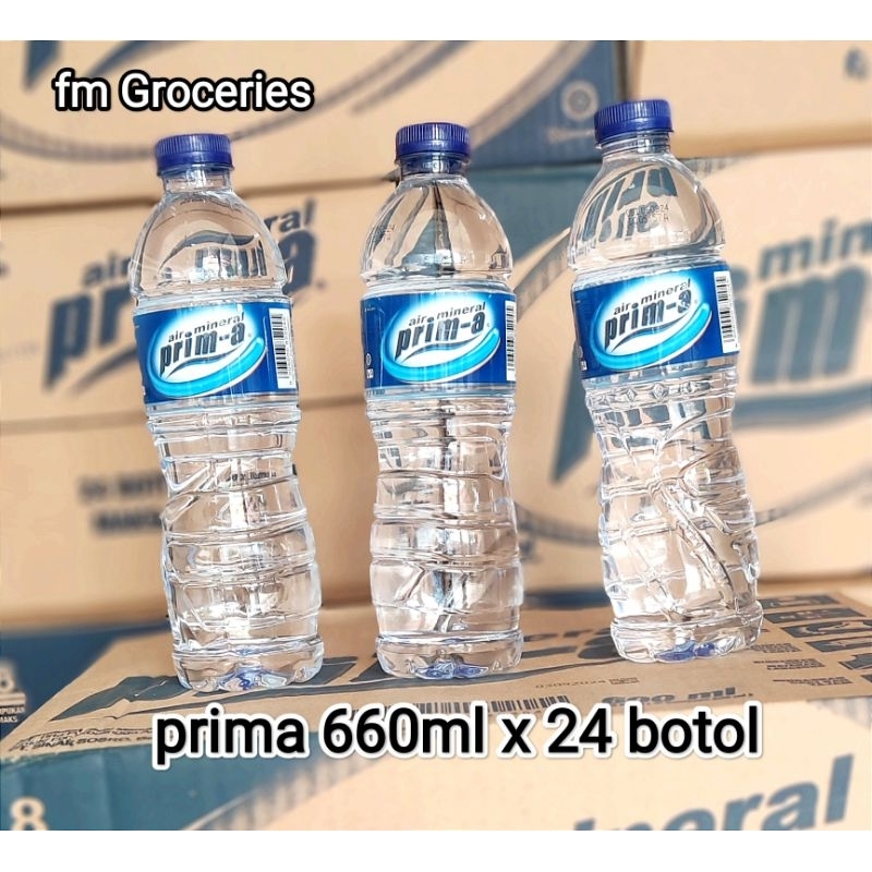 Jual Prima Air Mineral 600ml x 24 botol | Shopee Indonesia