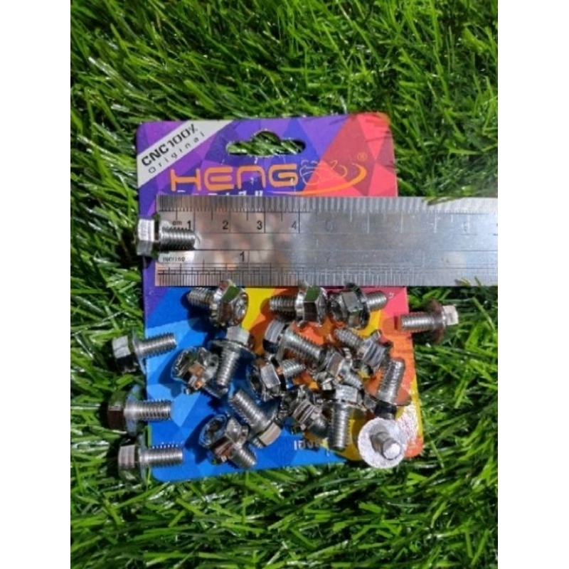 Jual Baut probolt 6x10 baut probolt 2 kunci stainless baut knalpot mio ...