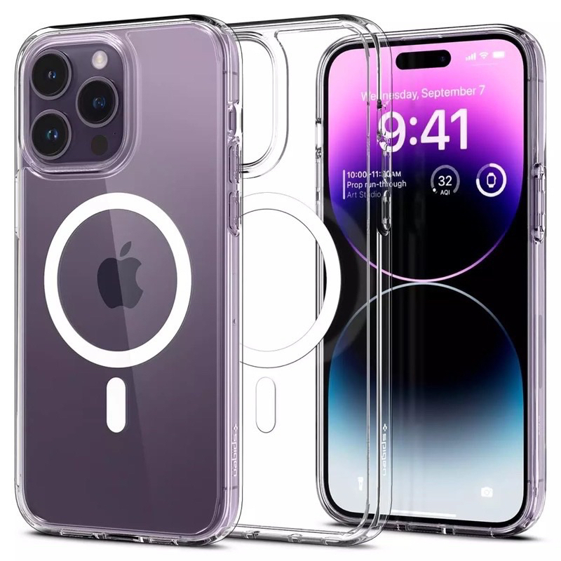 Jual Clear Case Magsafe IPHONE X XS XR 11 12 13 14 14+ 15 15+ PRO MAX PLUS Magnetic Case Bening ...