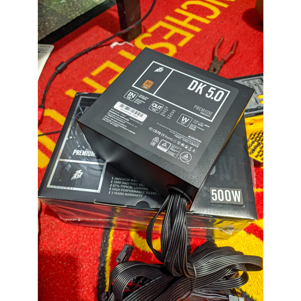 Jual 1ST PLAYER DK PREMIUM PS-500AX 80+ BRONZE 500W PSU Power Supply ...