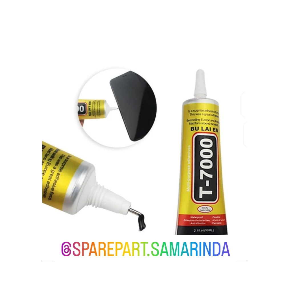 Jual LEM TOUCHSCREEN T7000 / LEM CASING HP LEM LCD T7000 CAIRAN HITAM/BENING | Shopee Indonesia