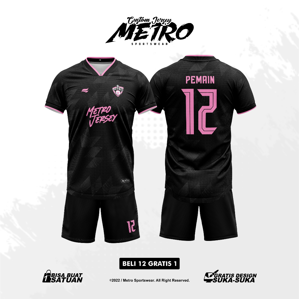 Jual Jersey Custom Design Futsal Satuan Full Printing | Shopee Indonesia