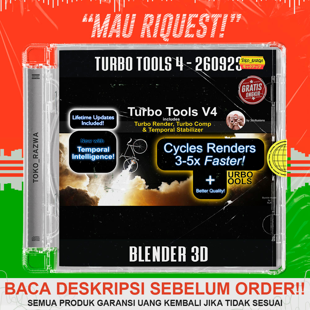 Jual Blender 3D - Turbo Tools v4 - 100225 | Shopee Indonesia