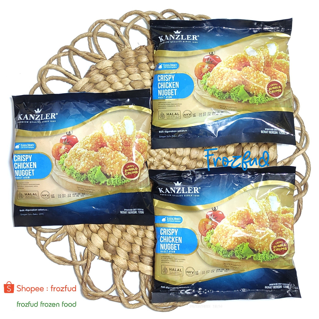 Jual Kanzler Crispy Chicken Nugget 120gr | Shopee Indonesia