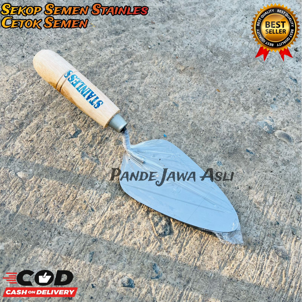 Jual Skop cetok semen kecil lancip - cetok galur asli gagang kayu ...