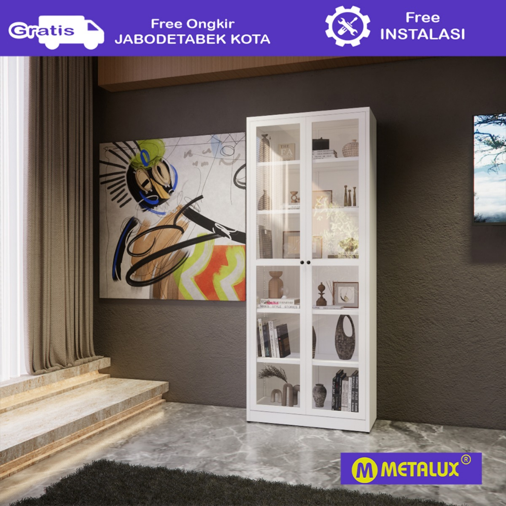Jual METALUX OTAKE - Lemari Pajangan Besi | Steel Rack Display | Shopee ...