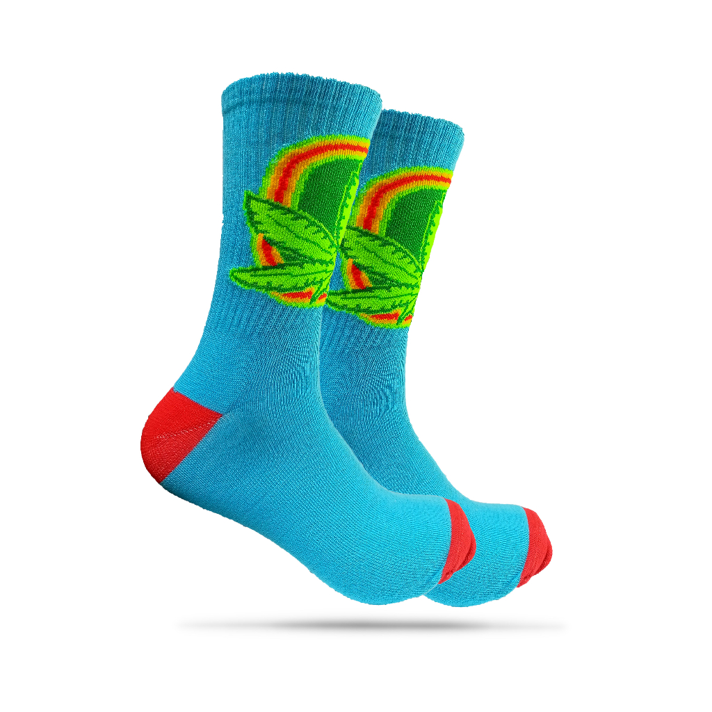 Jual Kaos Kaki Oldschool Motif Daun Rasta - Mohaki Official | Shopee ...
