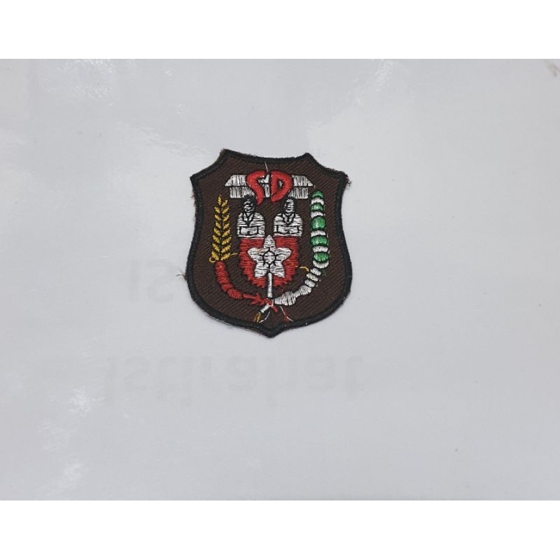Jual Badge Bordiri SD SMP dan SMA Satuan | Shopee Indonesia