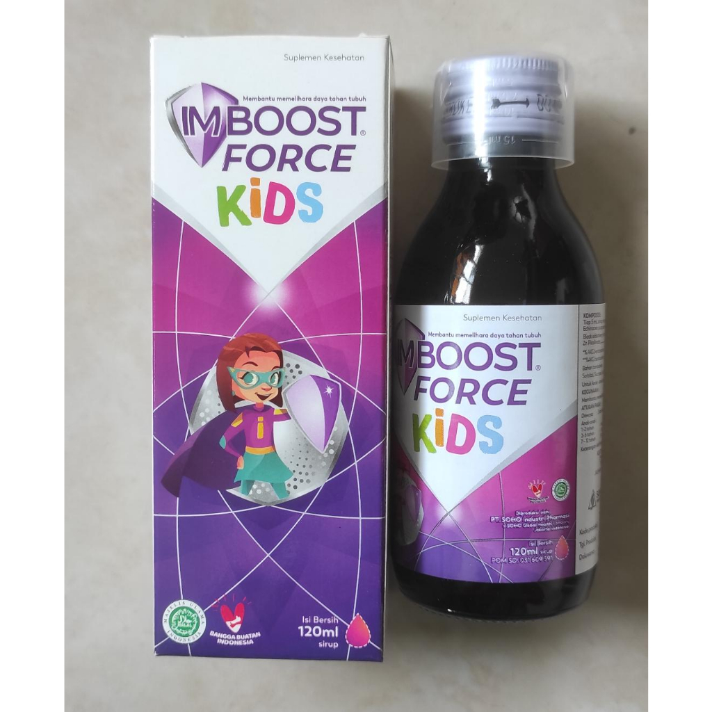 Jual IMBOOST force kids syrup anak 120ml | Shopee Indonesia