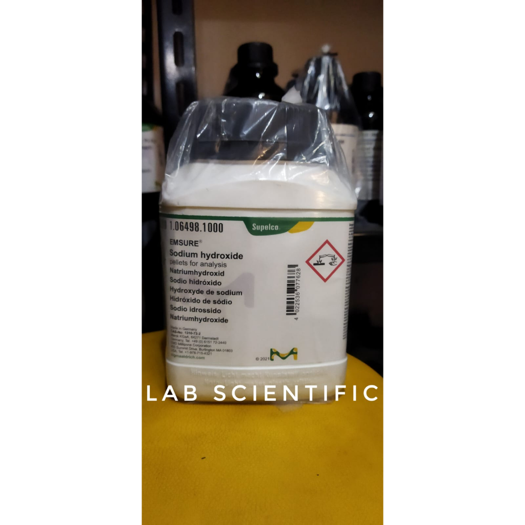 Jual Sodium Hydroxide 5kg Merck 106498 / Natrium Hidroksida / NaOH ...