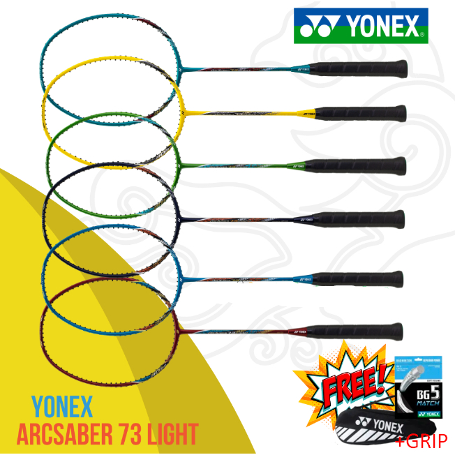 Jual RAKET BADMINTON YONEX ARCSABER 73 LIGHT & NANORAY 72 RUDI HARTONO SERIES | Shopee Indonesia
