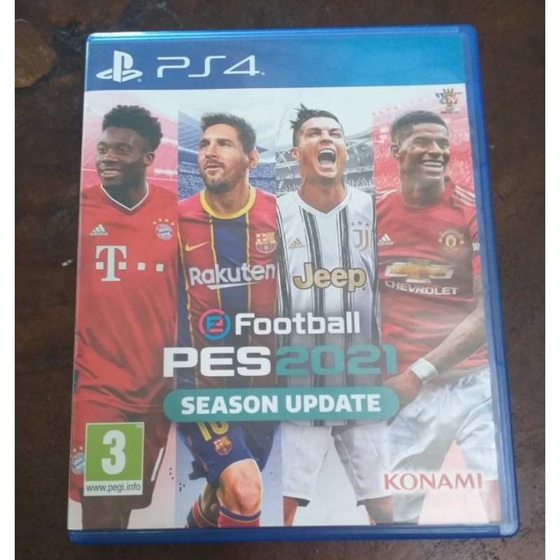 Jual Kaset BD Pes 2021 PS4 Second | Shopee Indonesia