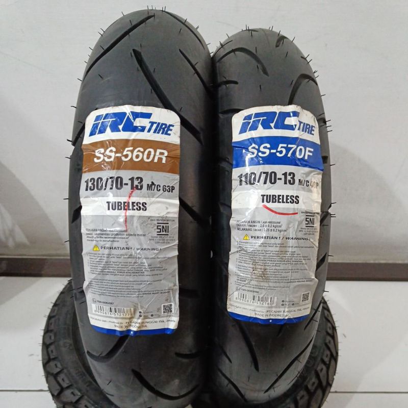 Jual BAN NMAX TUBELESS 110/70-13 & 130/70-13 IRC ORIGINAL +pentil ...