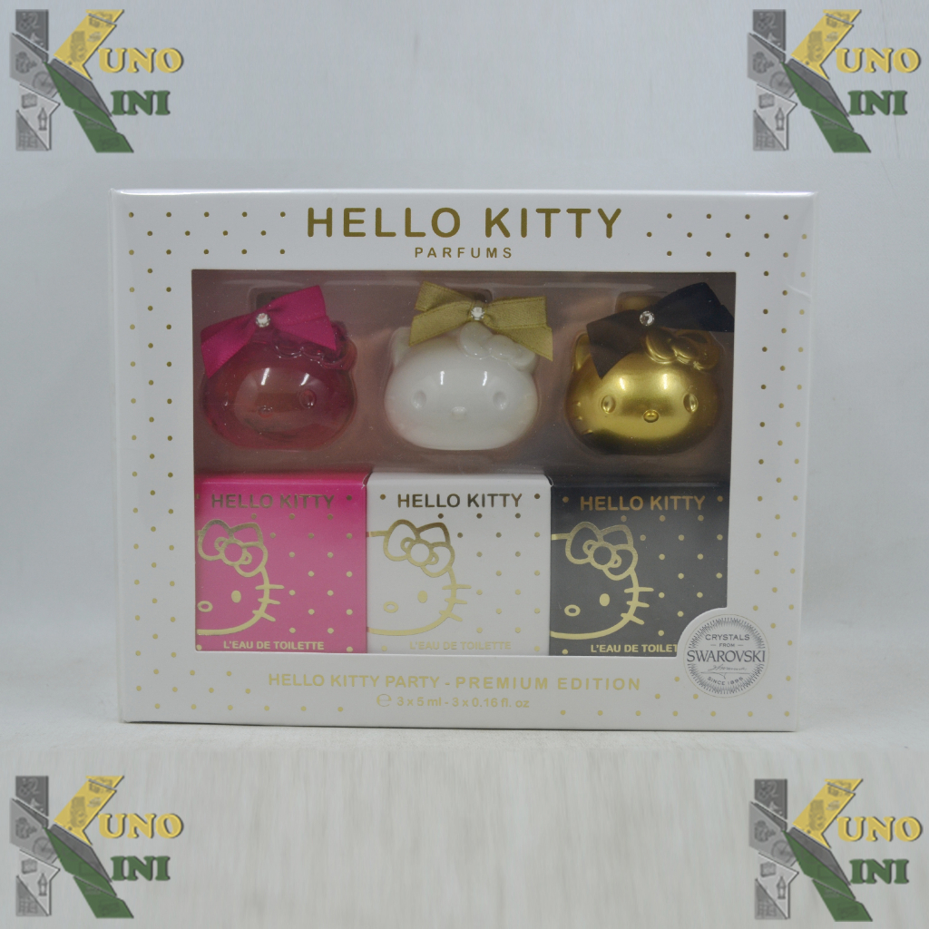 Jual PARFUM HELLO KITTY - PREMIUM EDITION, 3 Parfum, NEW & SEALED ...