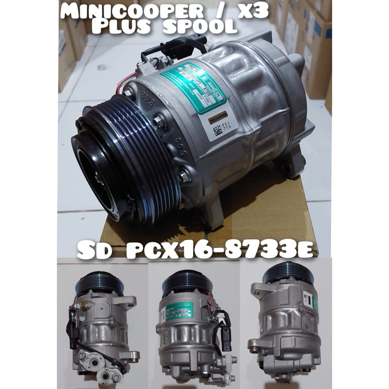 Jual Compressor Kompresor Mini Cooper / X3 x-3 Plus spool Sanden ...