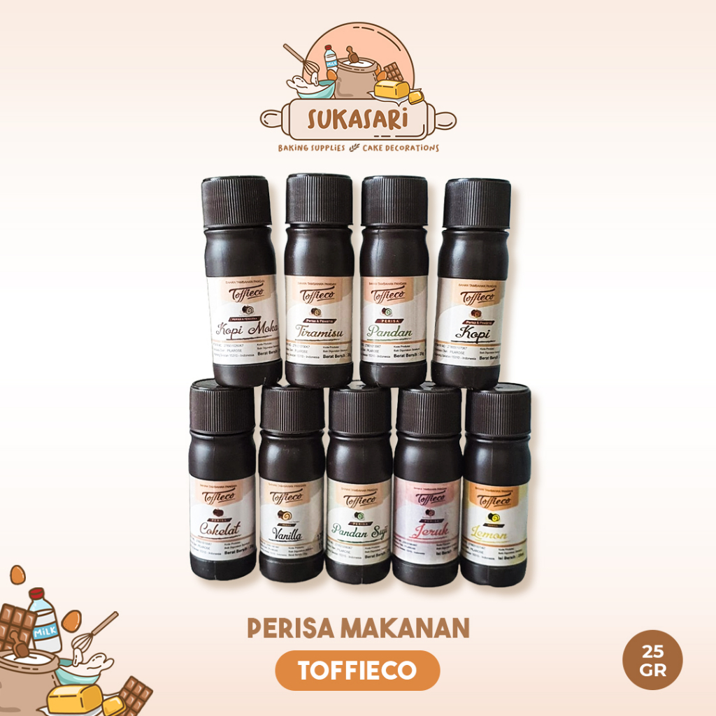 Jual Sukasari - Toffieco Pasta Essence 25gr / Pasta Perisa Makanan ...