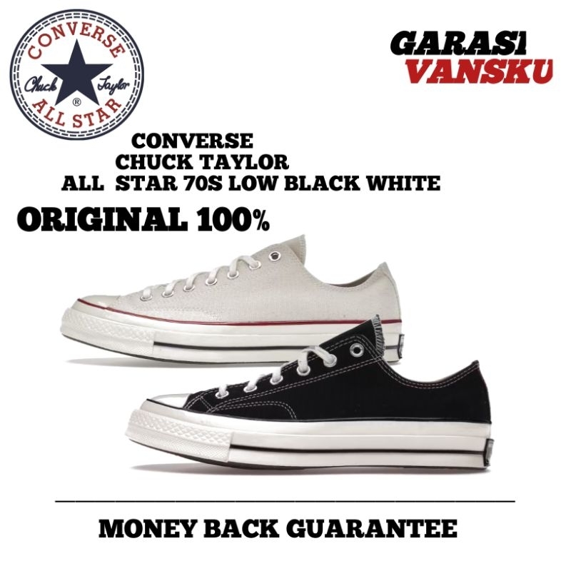 Jual Converse Chuck Taylor All Star 70s Low Original | Shopee Indonesia