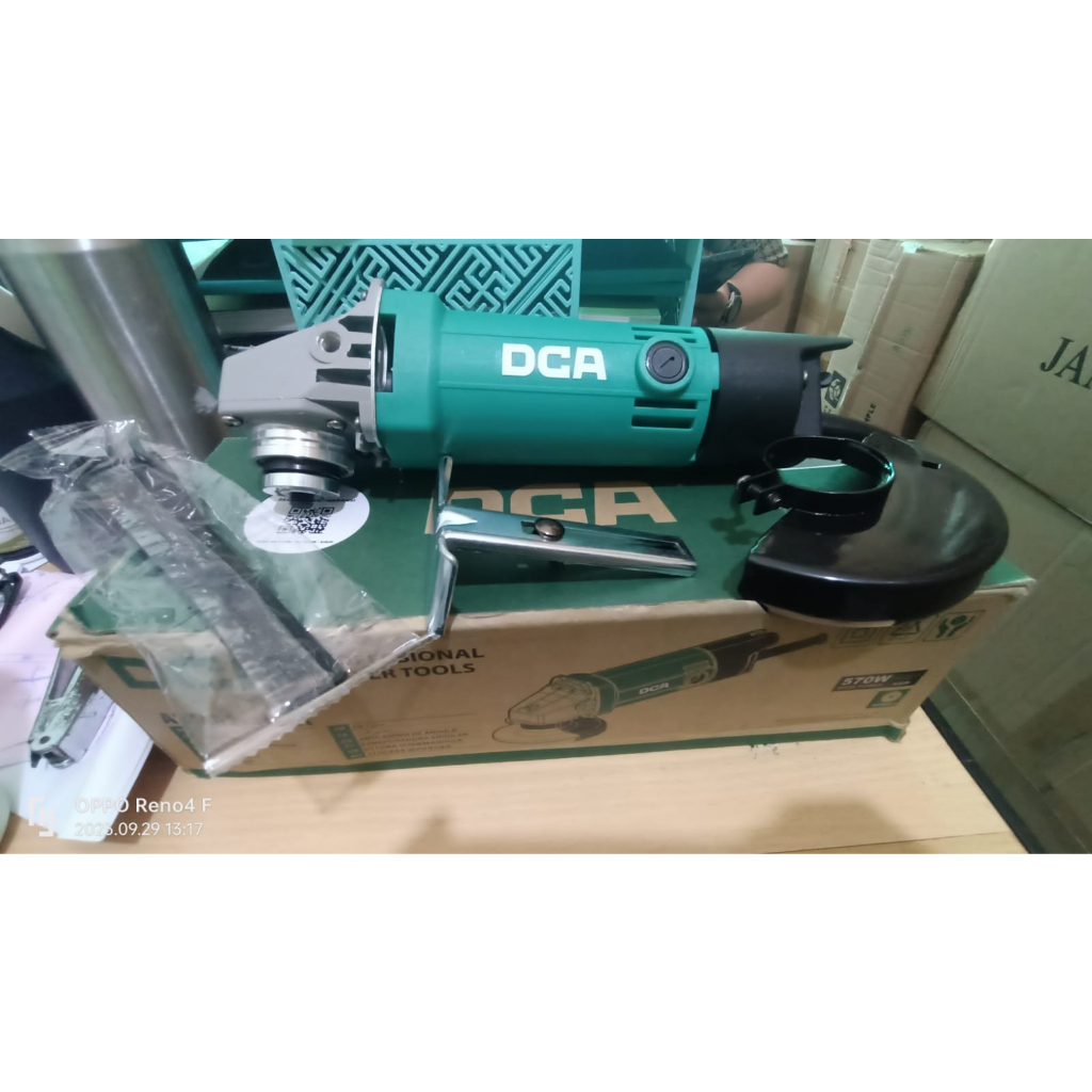 Jual Mesin Gerinda Tangan 4" Angle grinder DCA ASM02-100 | Shopee Indonesia