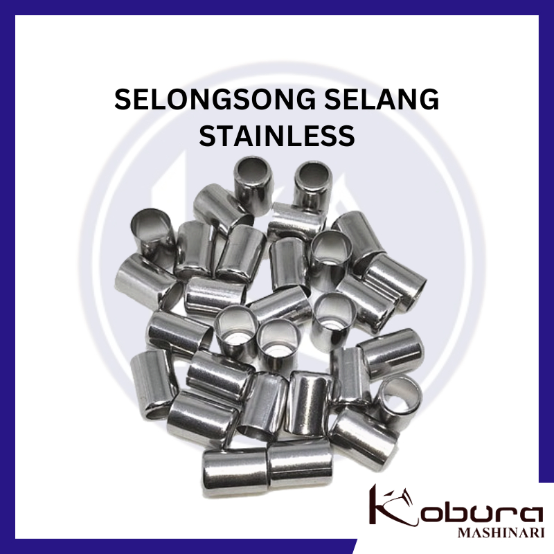 Jual Selongsong Kaleng Press Selang Klem Stainless | Shopee Indonesia