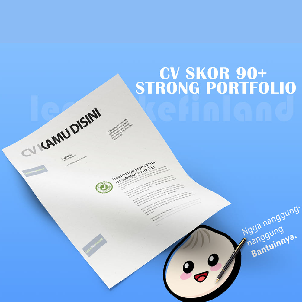 Jual Tampil Profesional dengan CV ATS SKOR 90+ dan Portofolio Kerja yang Mengesankan | Shopee ...