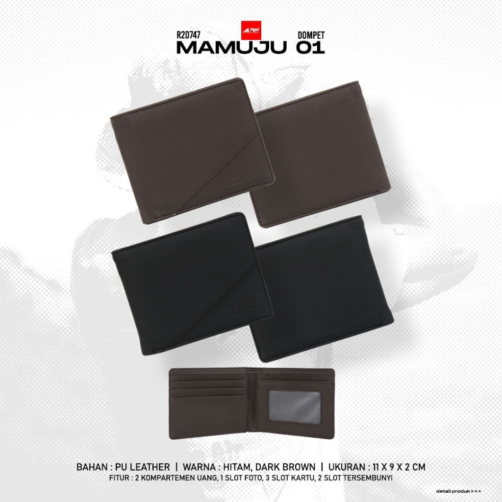 Jual Dompet / Wallet Pendek Pria Mamuju 01 Arei Outdoorgear | Shopee ...