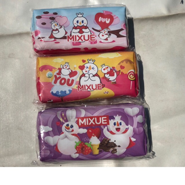 Jual Tempat Pensil Mixue besar Kotak Pensil Lucu Motif Mixue/tepak ...