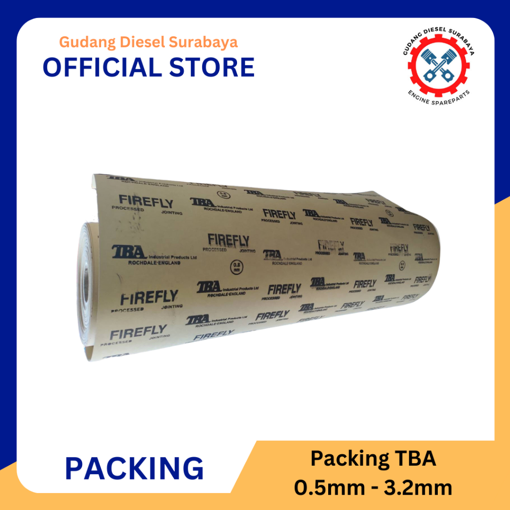 Jual Gasket Paking TBA Firefly 1mm Ukuran 50cm x 50cm | Shopee Indonesia