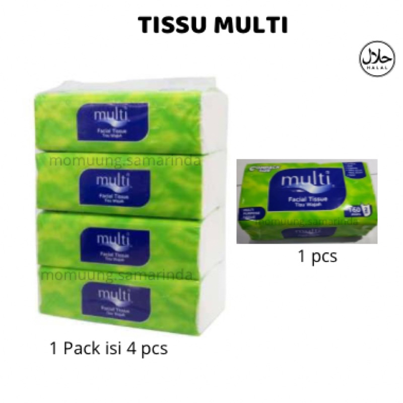 Jual Tissu Multi GT Facial Soft 160 Sheets 2 ply / Tissue Multi / Tisu ...