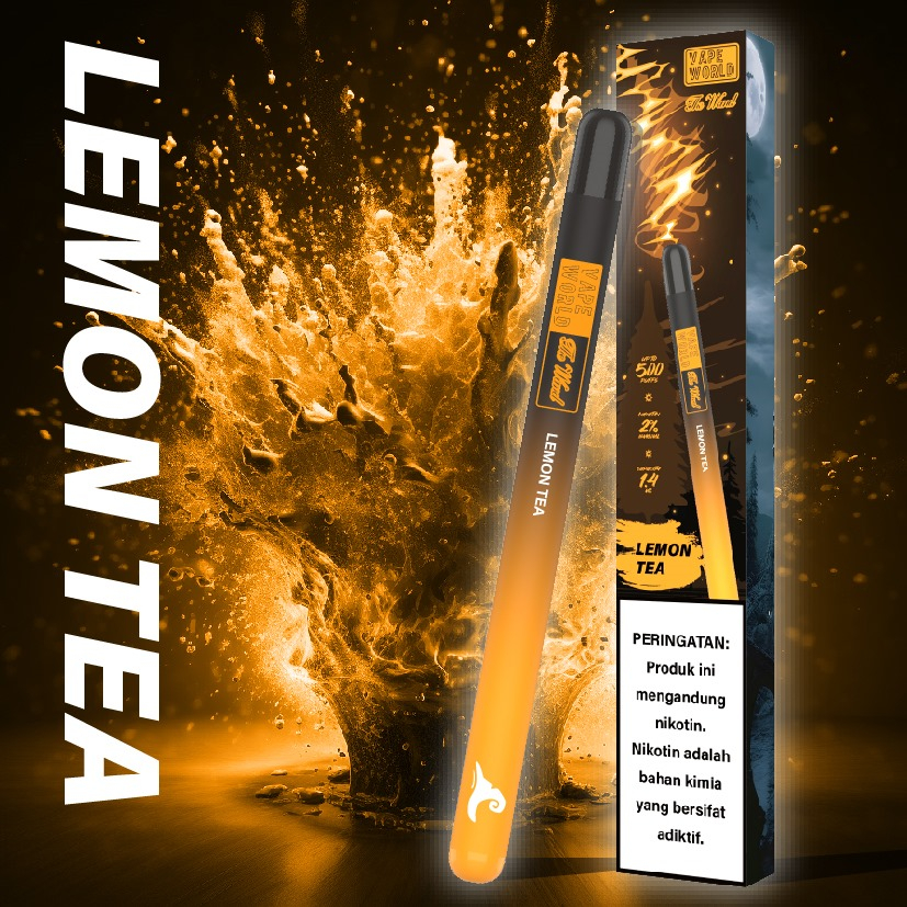 Jual VAPE WORLD THE WAND LEMON TEA | Shopee Indonesia