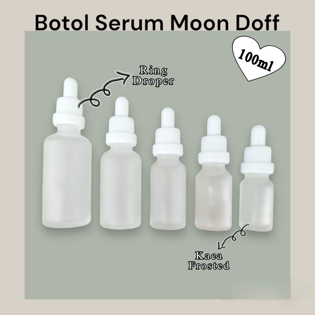 Jual Botol Serum Skincare Essence Dropper Pipet Kaca Frosted Doff Botol ...