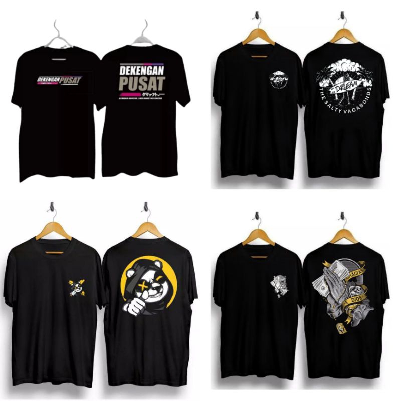 Jual KAOS PRIA WANITA/KAOS MOTIF/KAOS DISTRO/KAOS MURAH/KAOS KONVEKSI ...
