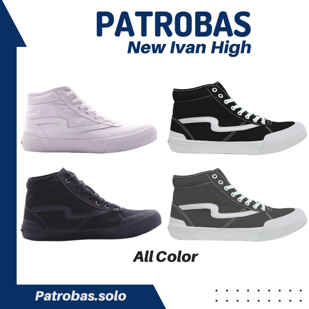 Jual Sepatu Patrobas New Ivan High Original Petrobas Patrobass Warna ...