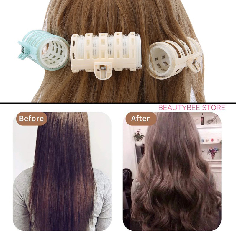 Jual HAIR ROLLER/ ROLL RAMBUT VELCRO BESAR PONI/BANGS ISI 2 (C269 ...