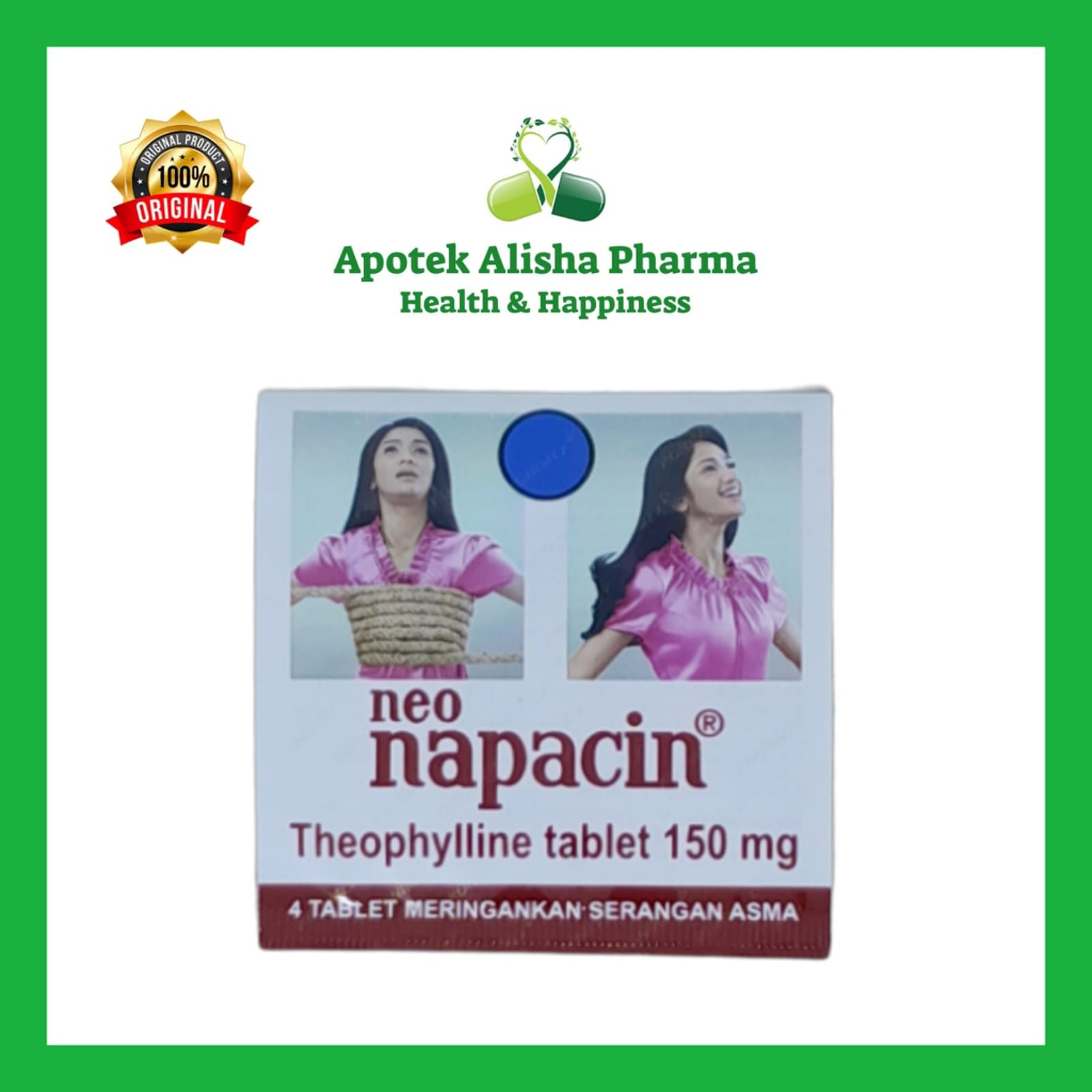 Jual Neo Napacin Tablet (Strip 4tablet) - NeoNapasin Tablet Obat Asma ...