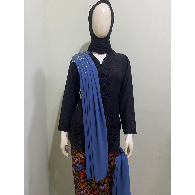 Jual COD Selendang Kebaya Panjang 200cm | Shopee Indonesia