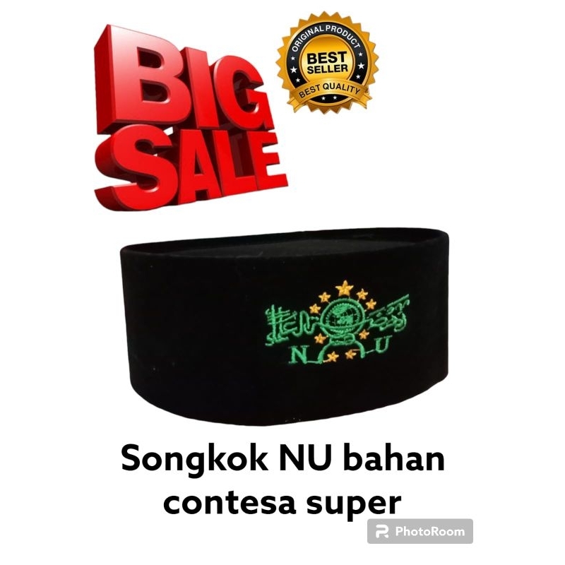 Jual songkok peci NU kopyah hitam | Shopee Indonesia