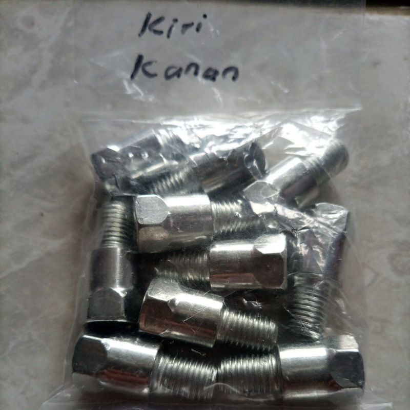 Jual Baut Sambungan Spion ( 14 ) DRAT Sambungan Spion Motor Peninggi ...
