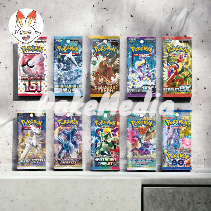 Jual Kartu Pokemon TCG Indonesia Booster Pack Satuan | Shopee Indonesia