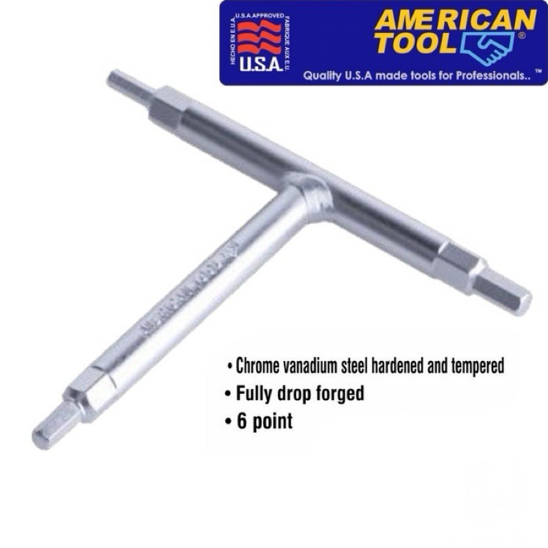 Jual Kunci L Model T 4-5-6mm American Tool USA ORIGINAL | Shopee Indonesia