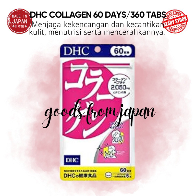Jual (READY STOCK!) DHC Collagen for 60 days 360 tablets | Shopee Indonesia