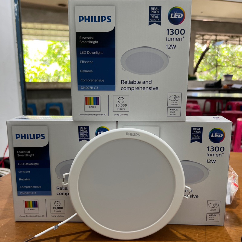 Jual Lampu Philips LED Downlight 12W DN027B G3 6500K Original | Shopee Indonesia