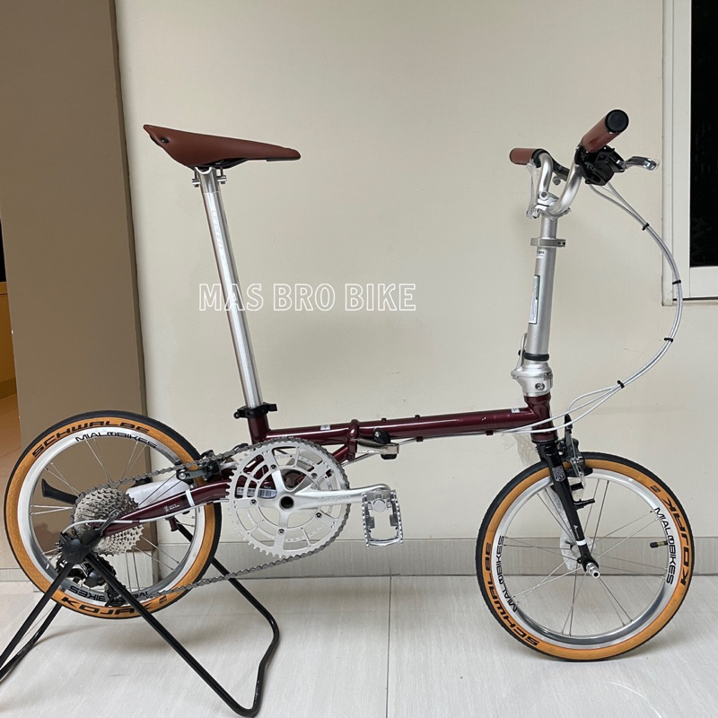 Jual sepeda lipat fnhon gust ubrake shimano saint silveria new rakit 10 ...