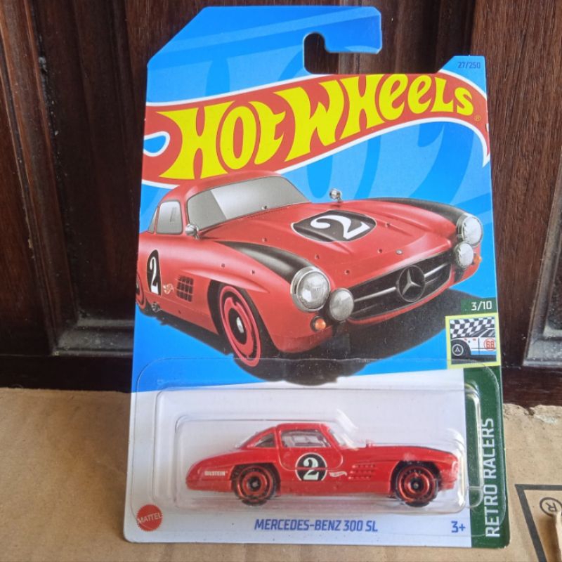 Jual hot wheels hotwheels Mercedes Benz 300 SL merah mercy klasik ...