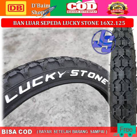 Jual Ban Luar Sepeda Lucky Stone 16x2.125 Ban Luar Sepeda BMX Ban ...